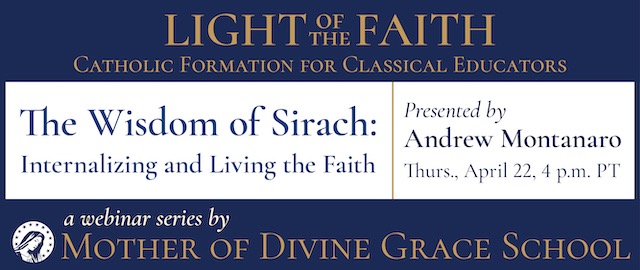 The Wisdom of Sirach: Internalizing and Living the Faith